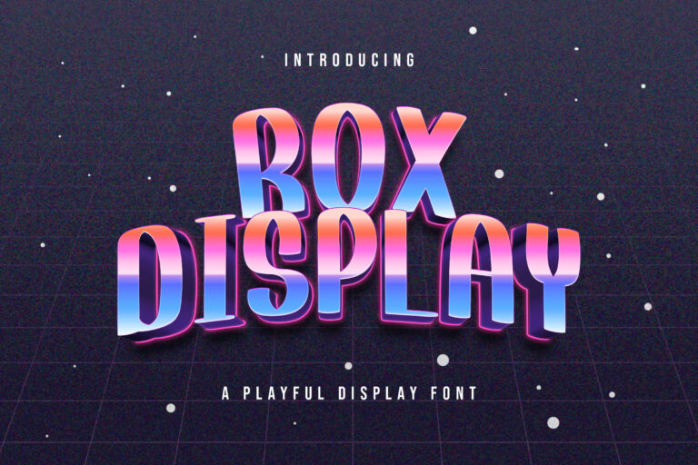 Rox Display - Playful Display Font - StringLabs