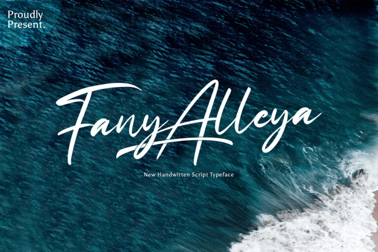 Fany Alleya - Handwritten Font - StringLabs