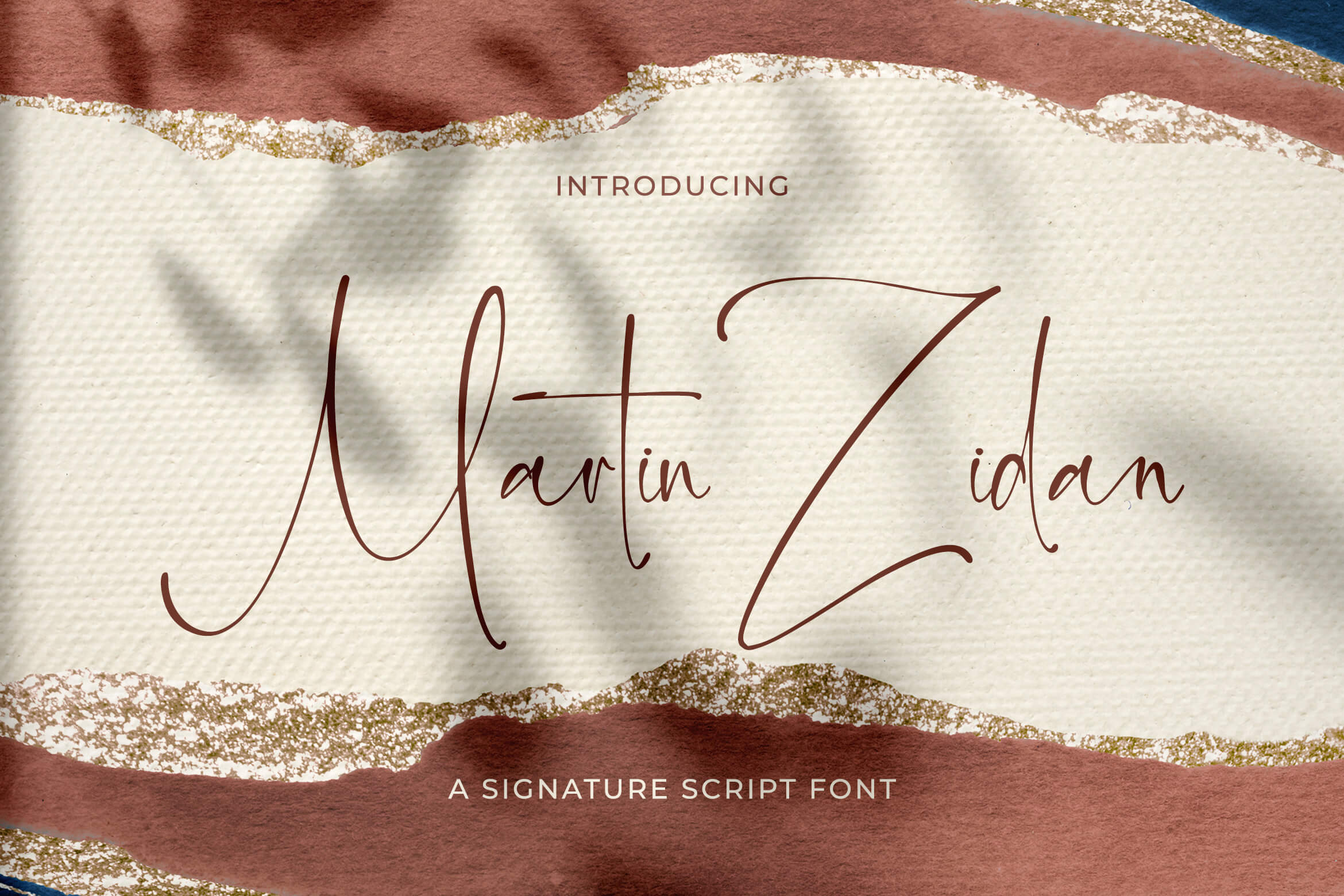 Martin Zidan - Signature Script Font - StringLabs