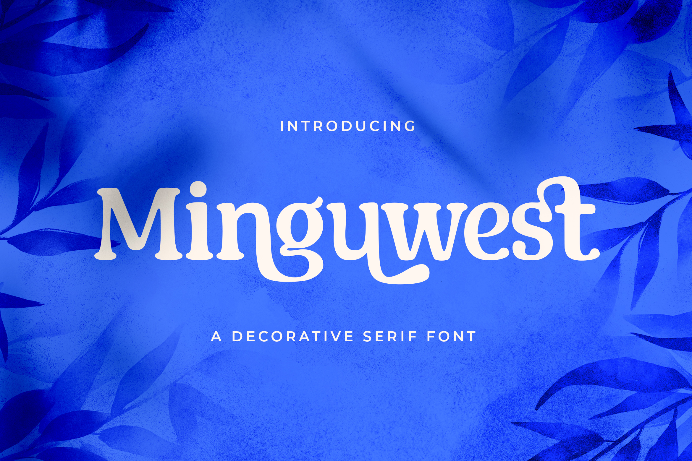 Minguwest - Decorative Serif Font - StringLabs