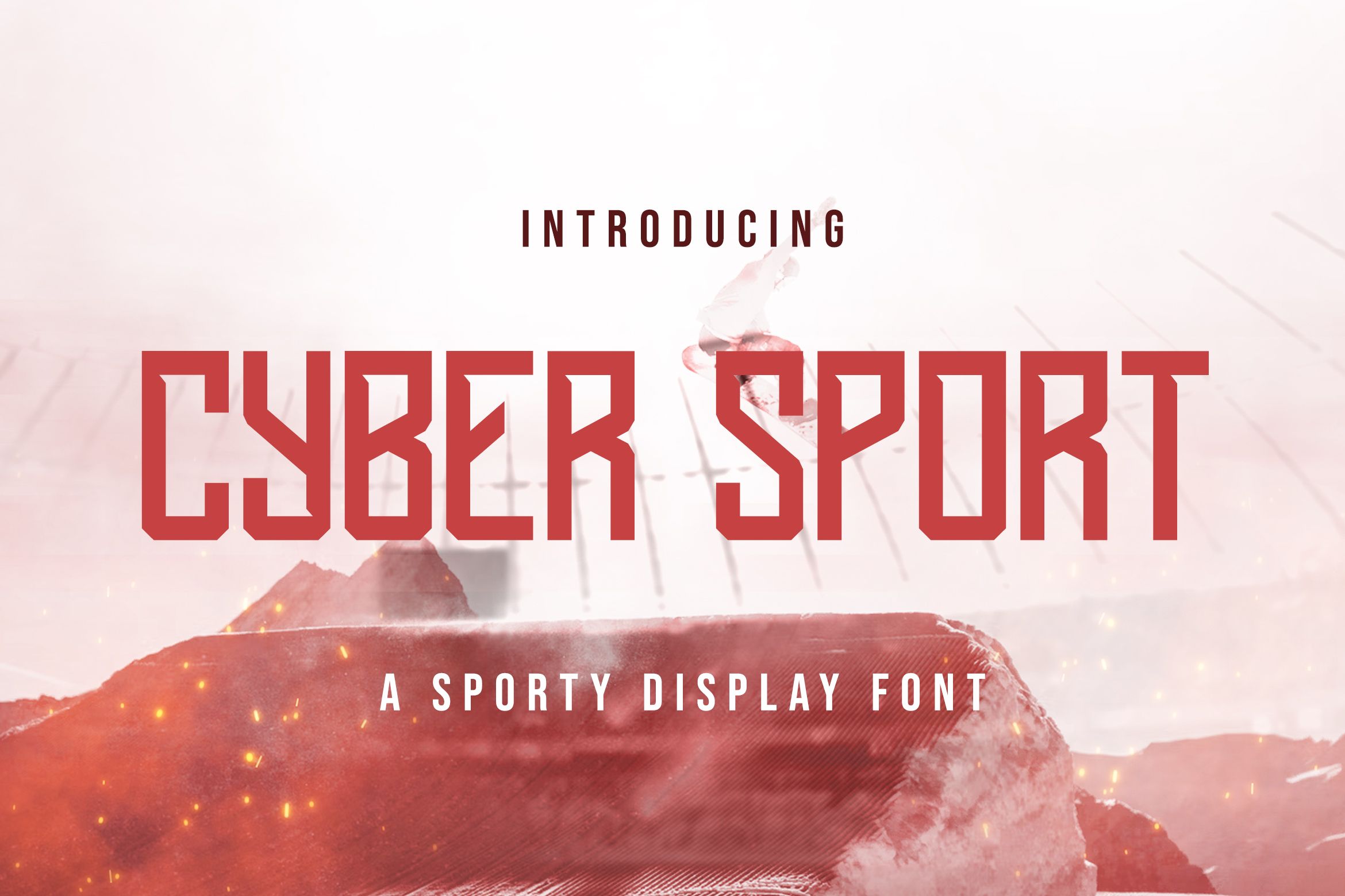 Cyber Sport - Sporty Display Font - StringLabs