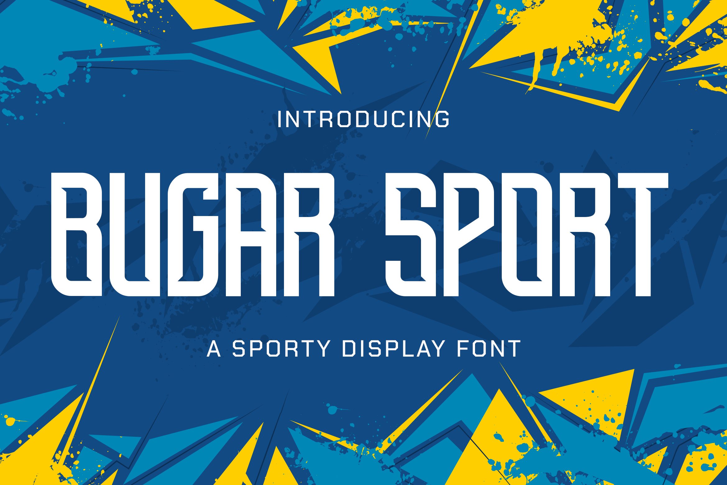 Bugar Sport - Sporty Display Font - StringLabs