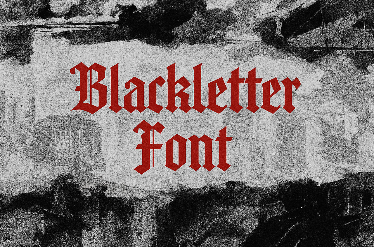 Elegant Blackletter Fonts for Modern Design Projects - StringLabs